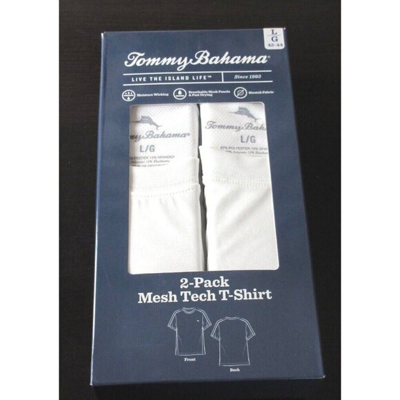 Tommy Bahama | Shirts | Tommy Bahama Mens 2 Pack Mesh Tech Stretch T ...